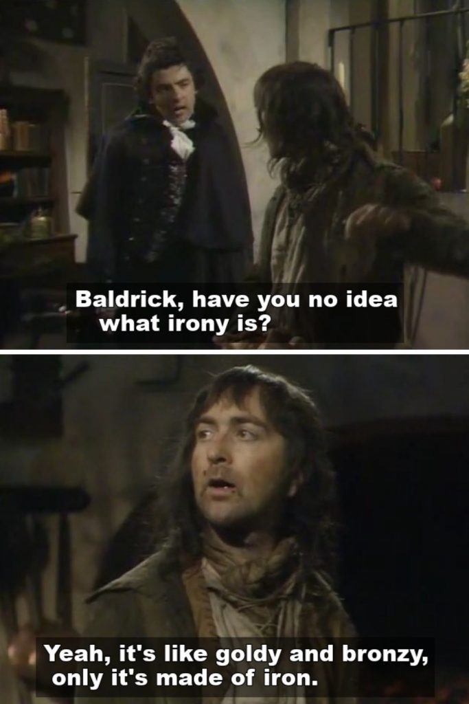 Blackadder S3 E5 - Amy and Amiability Script