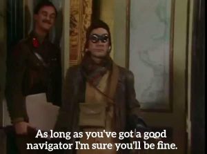 Blackadder S4 E4 Private Plane Script (20 Minuters, Slackbladder)