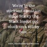 Blackadder T-Shirt Giveaway - Sticky the Stick Insect